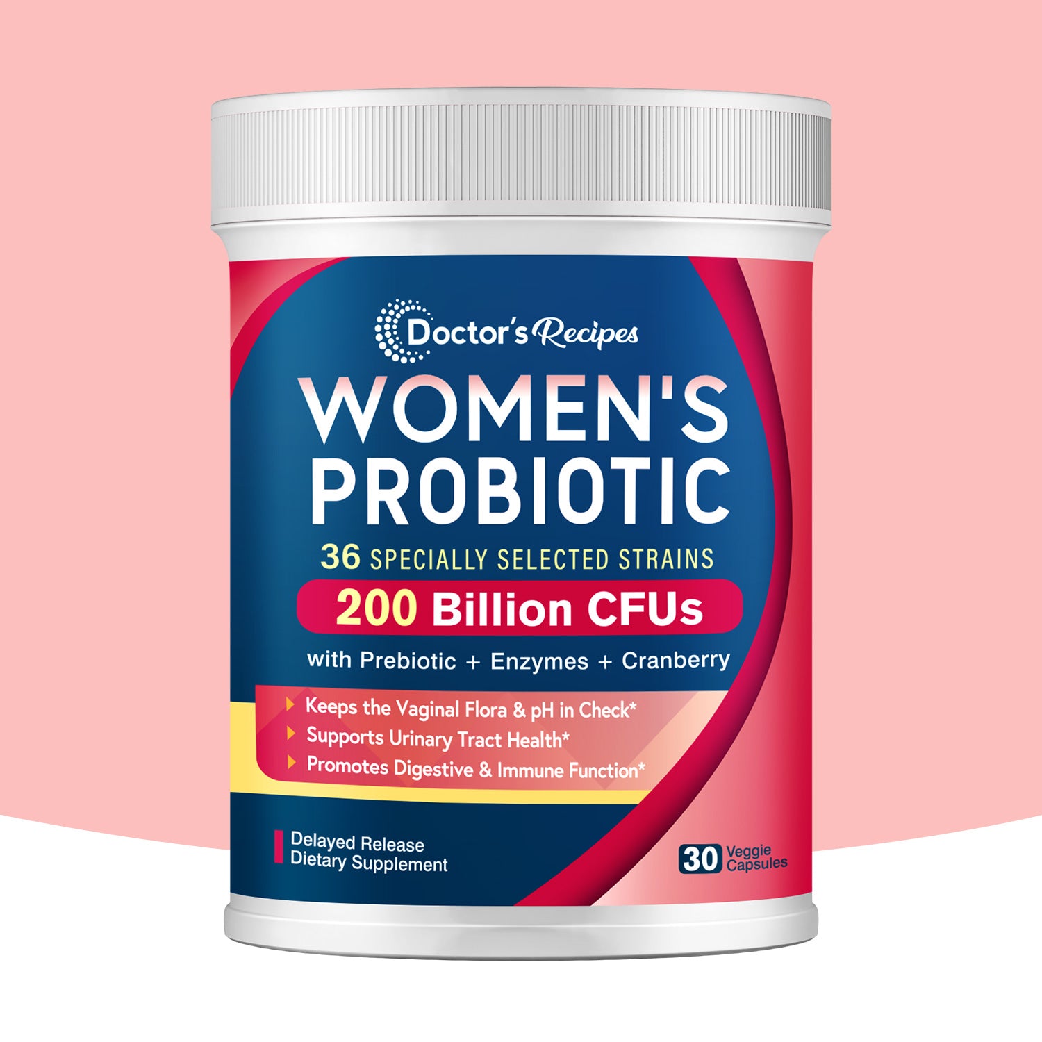 200 Billion Ultra High Potency Women's Probiotic – Doctor's Recipes